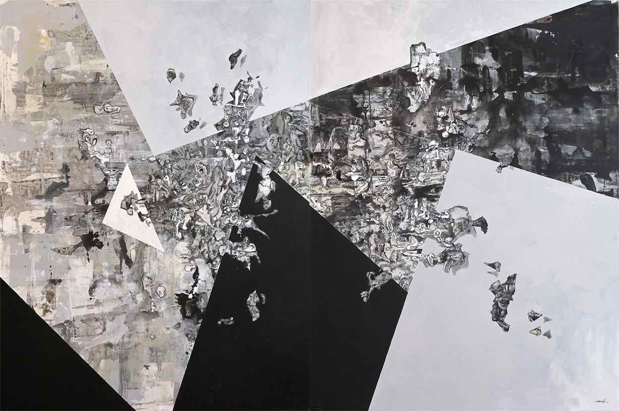 Solo Show „REVEALING“ von Peer Kriesel im mz project room maia zinc in ...